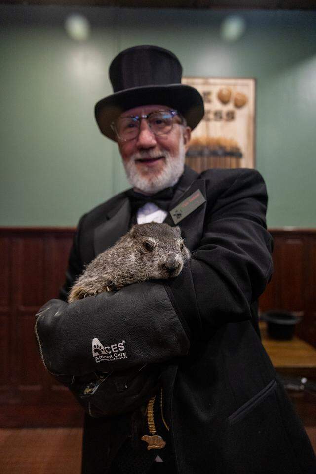 Punxsutawney Phil draws crowds to State College event visit | Centre ...