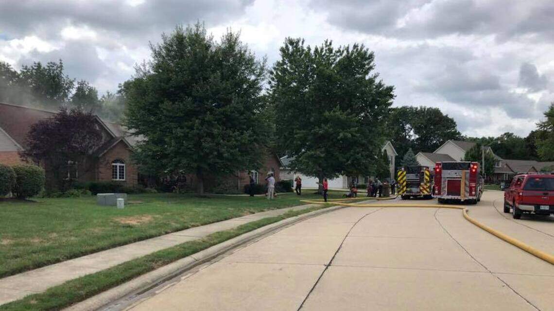 Firefighters battle house fire in O’Fallon, IL | Belleville News-Democrat
