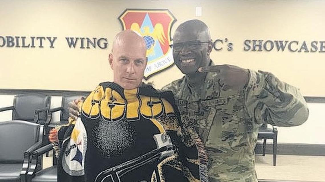 From the Facebook page of Col. Joseph Meyer, 375th AMW commander ...